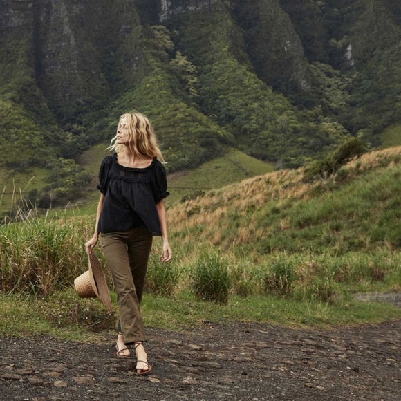 Doen | Tops | Doen Frances Top In Floral | Poshmark